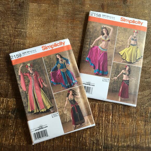 Simplicity | Office | Simplicity Sewing Pattern 2582159 Belly Dancer ...